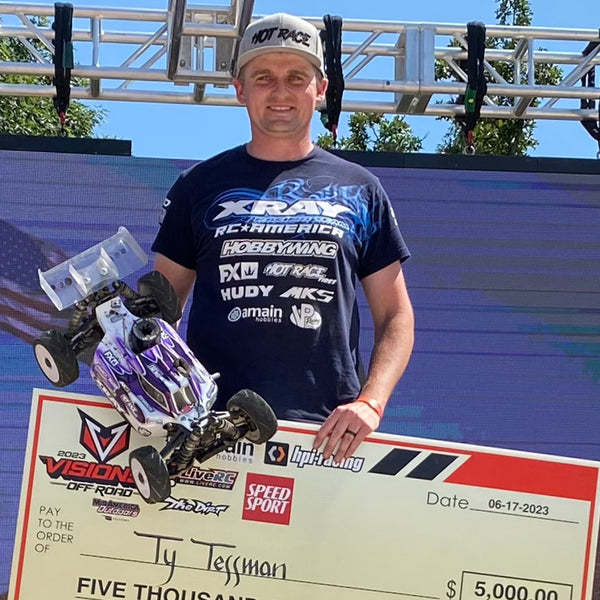 News: Tessman Sweeps 2023 Visions Event - HOBBYWING North America