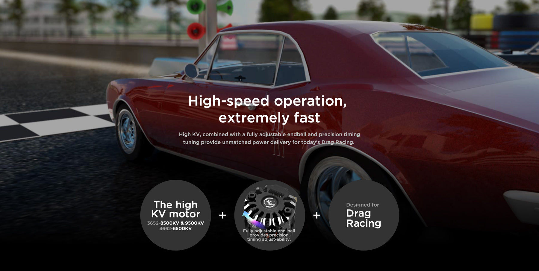 XERUN DRX motor - Drag Racing PRO series - HOBBYWING North America