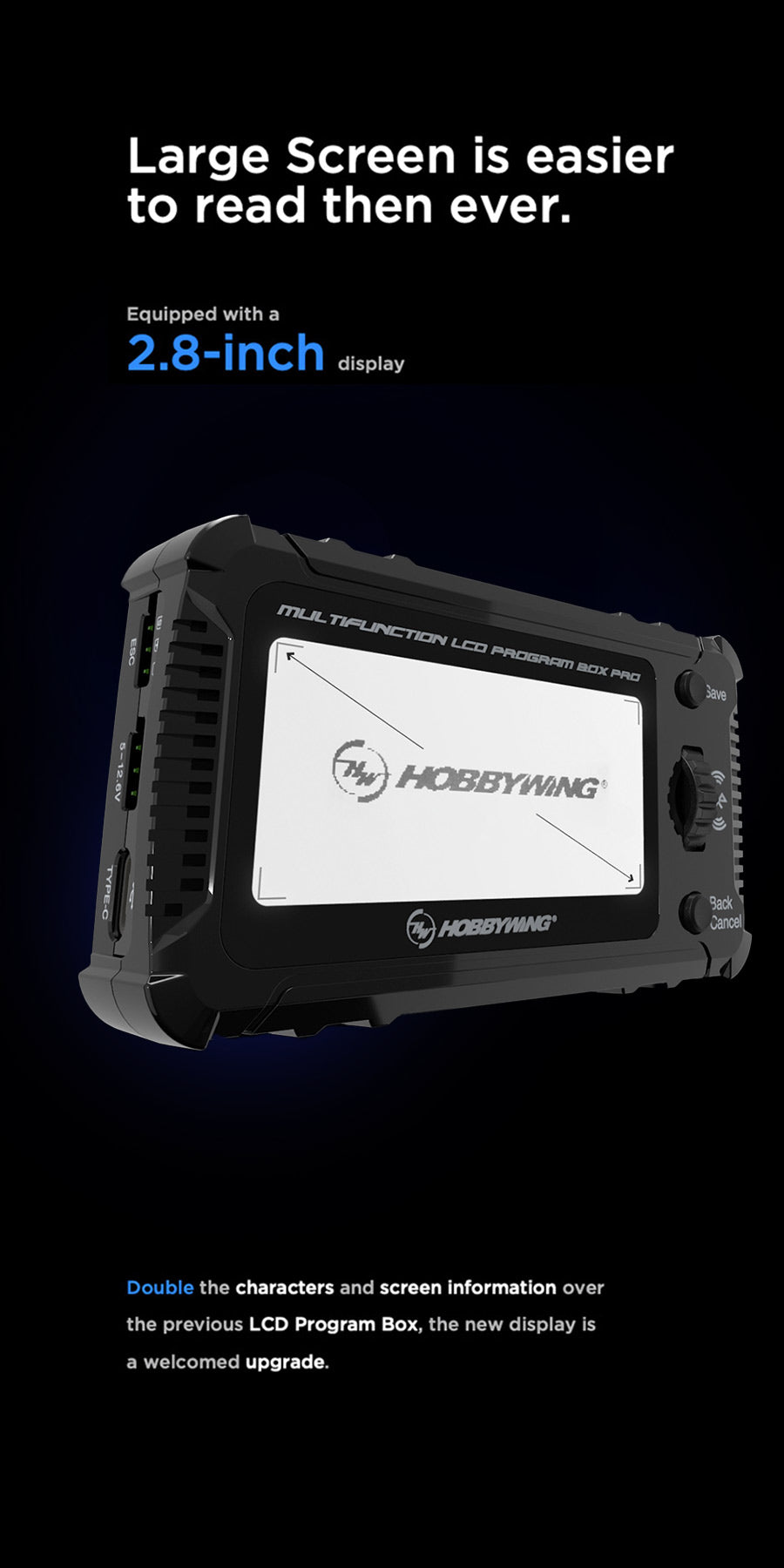 Multifunction LCD program box PRO (G3) - HOBBYWING North America