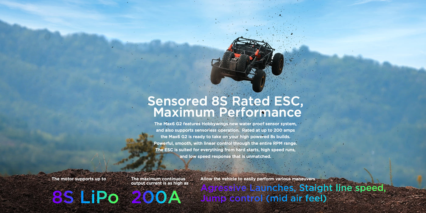 EZRUN MAX6 G2 system - HOBBYWING North America