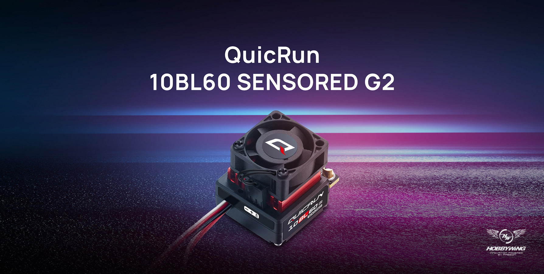 QUICRUN 10BL60 Sensored G2 system - HOBBYWING North America