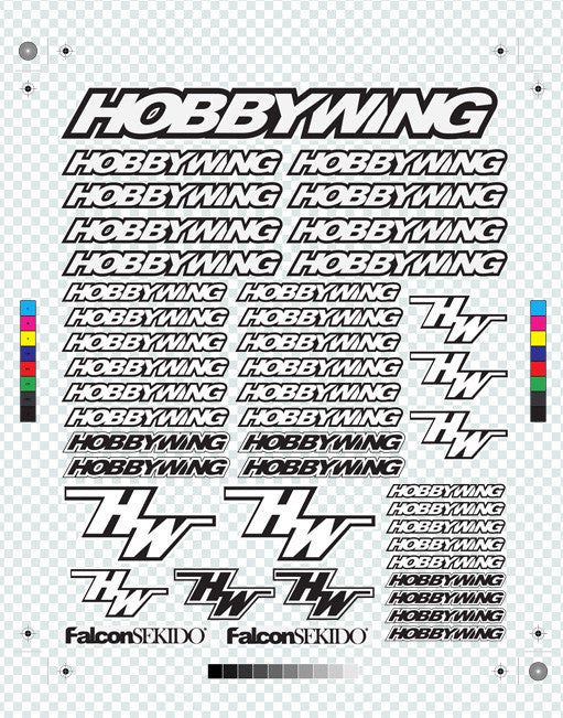 HOBBYWING decal stickers - HOBBYWING North America